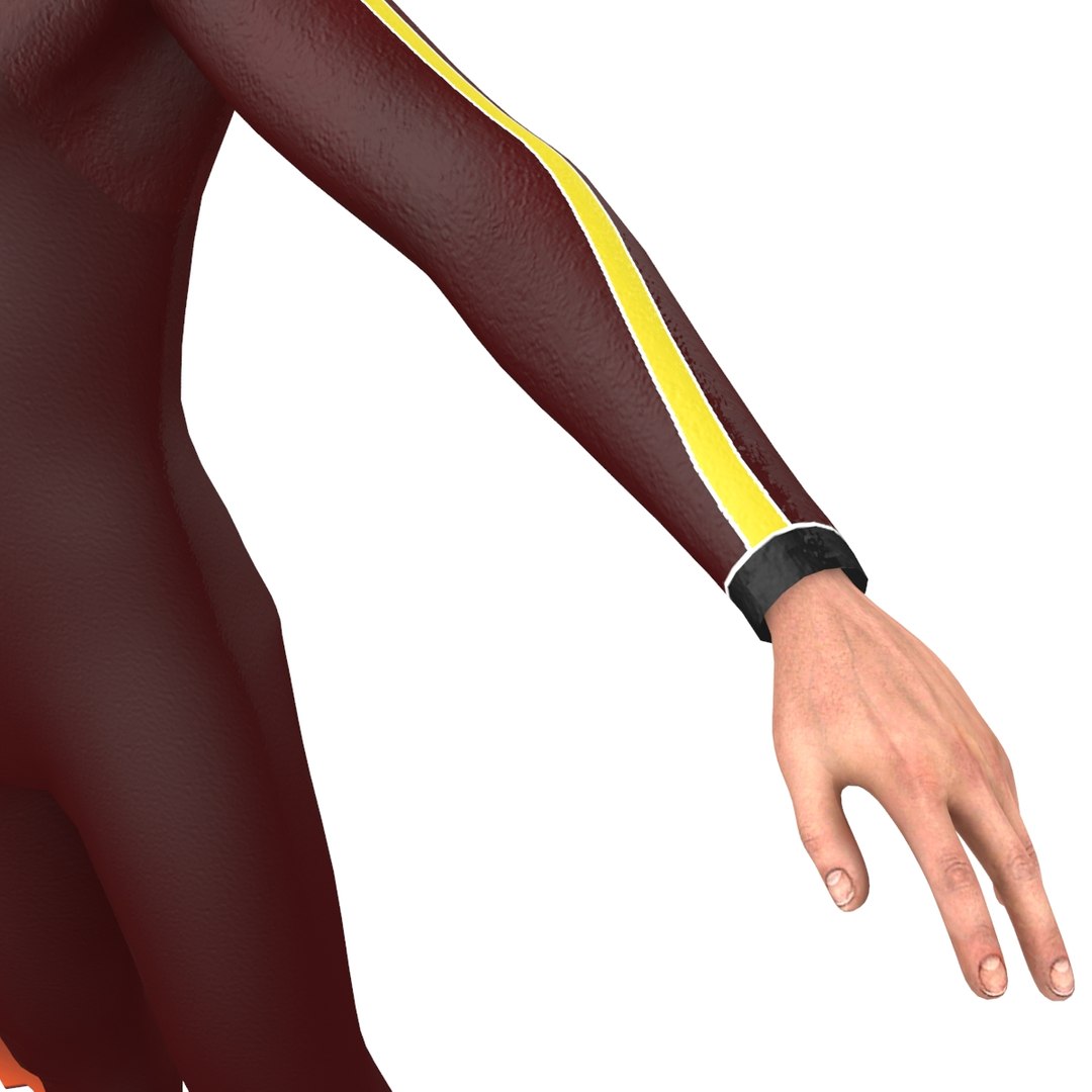 3D Surfer Surfing Man Model - TurboSquid 1282760