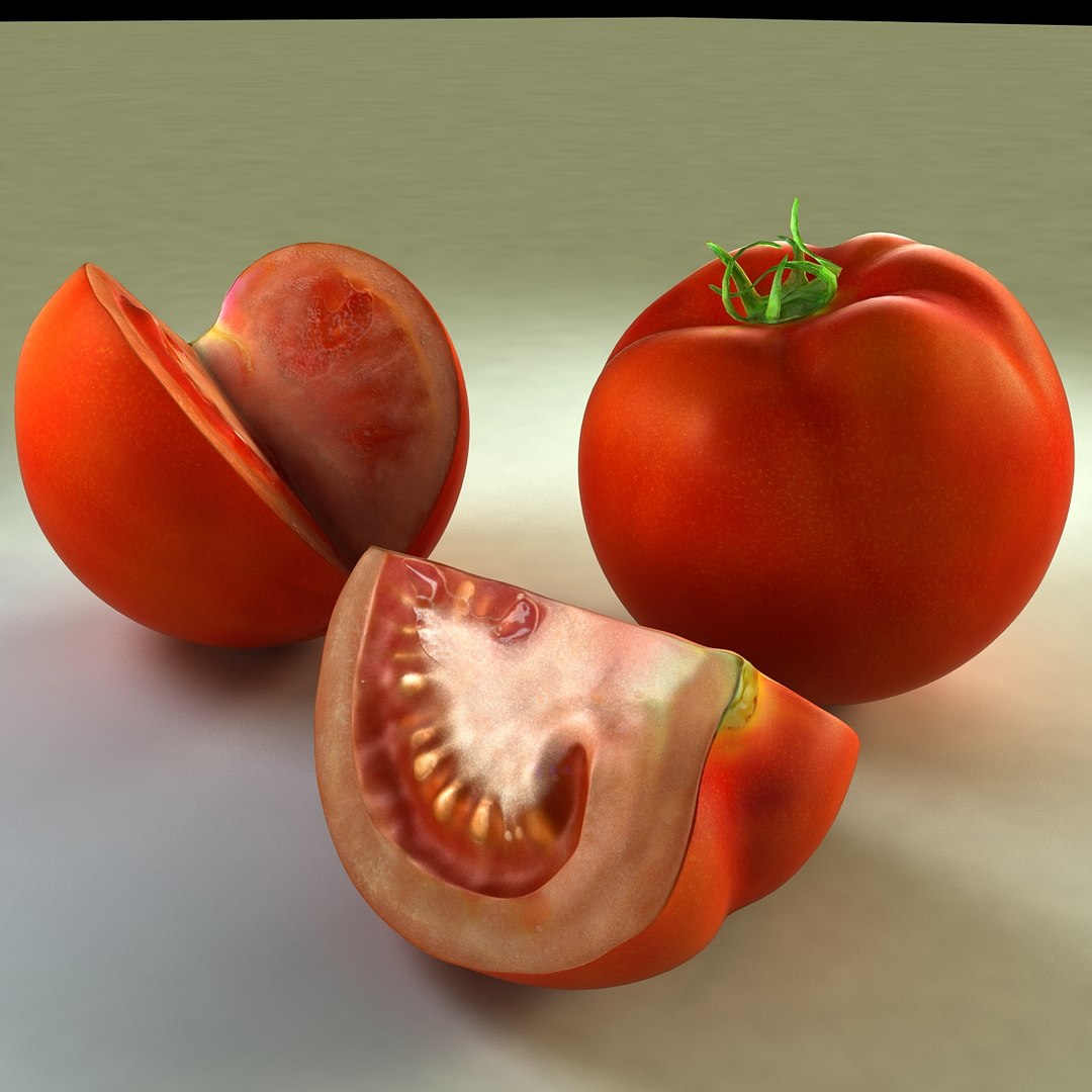 tomato 3d model