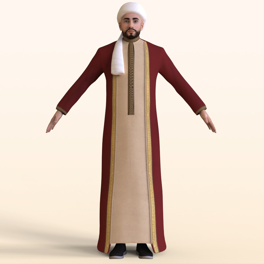 3D Arab Male - TurboSquid 2240714
