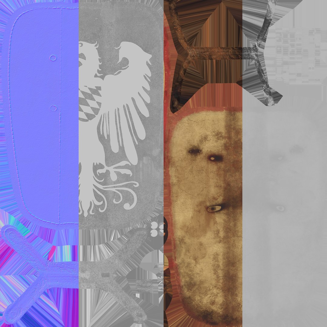 Pavise Shield 3D - TurboSquid 1905925