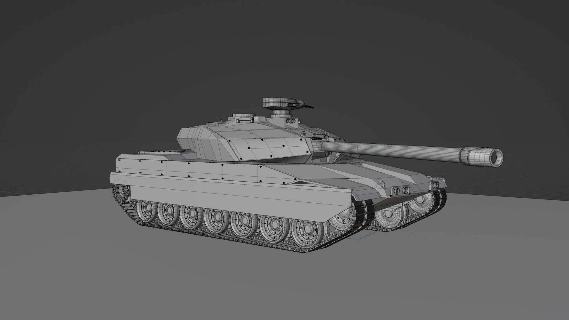 3D Model Tank Custom Design - TurboSquid 1845646