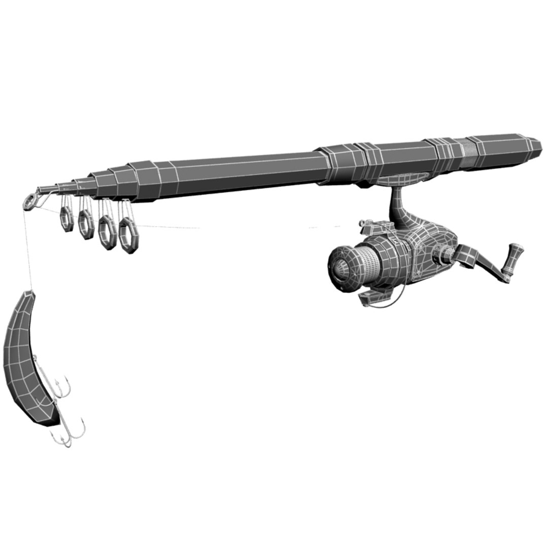 Fishing Rod 3d 3ds