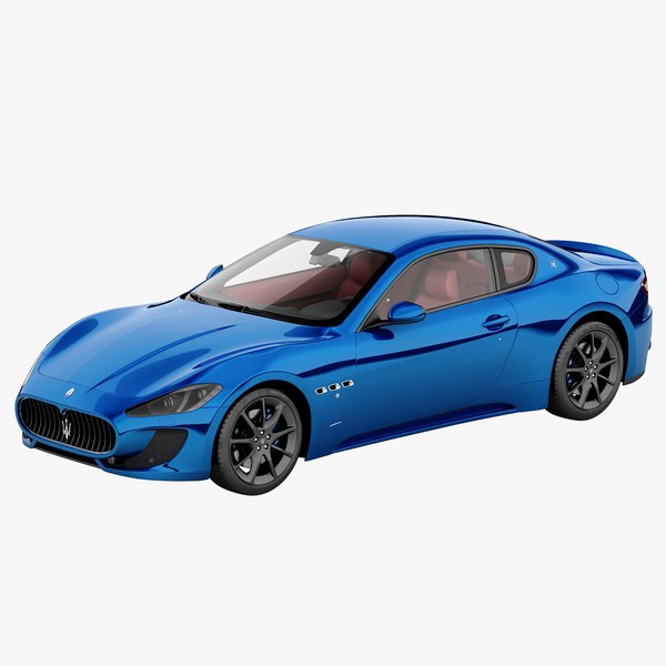 3d model maserati granturismo mc 2013