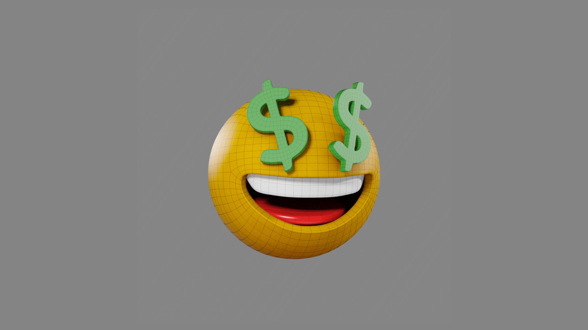 Animated Money Eyes Emoji Face With Dollar Eyes 3D Model - TurboSquid ...
