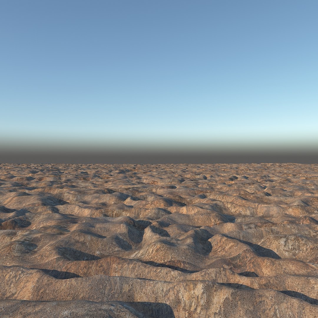 Terrain Stone 3d Model