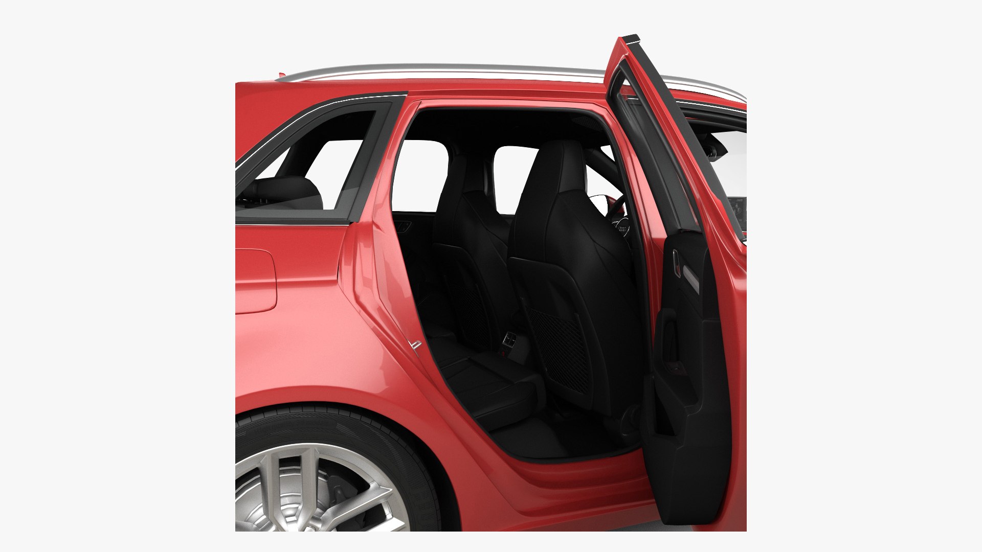 3D Audi S3 Sportback with HQ interior 2014 model - TurboSquid 2137350