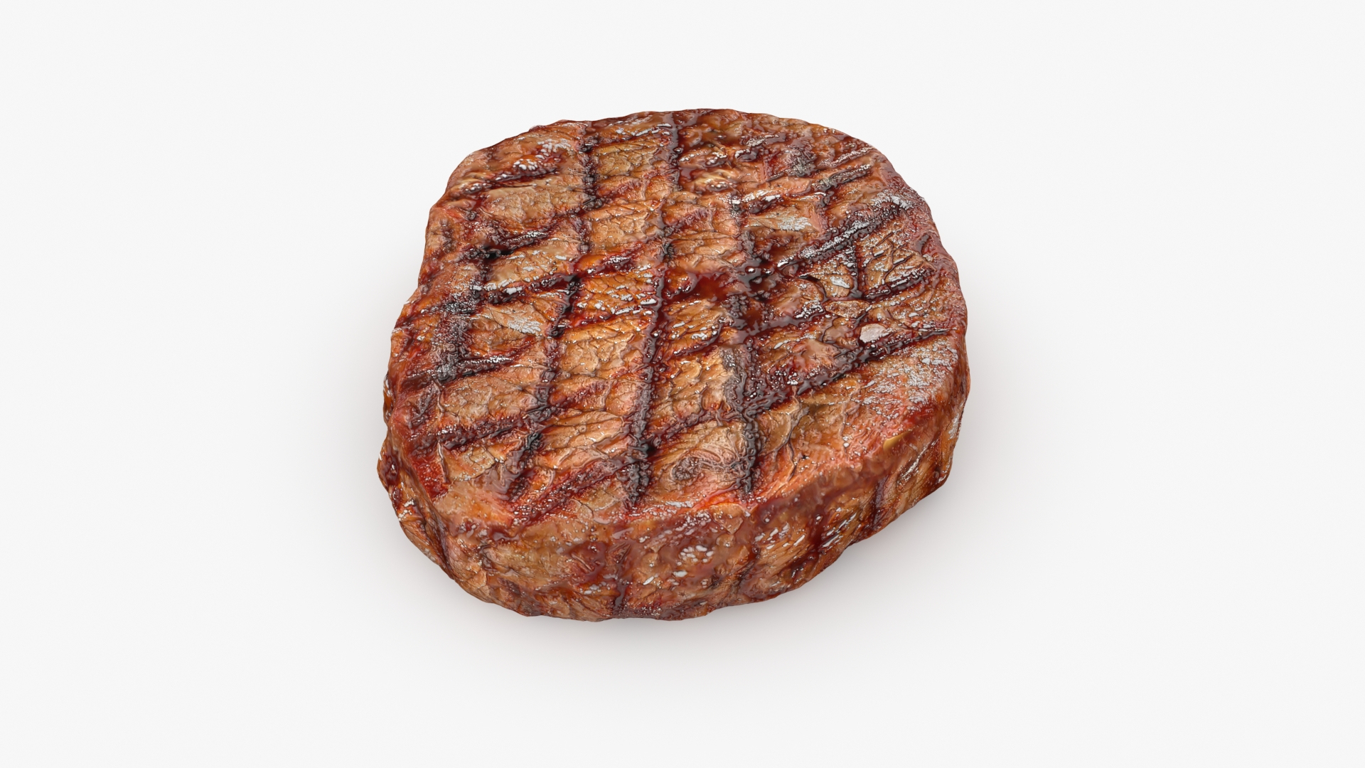 3D Grilled Beef Steak 2 - TurboSquid 2285331