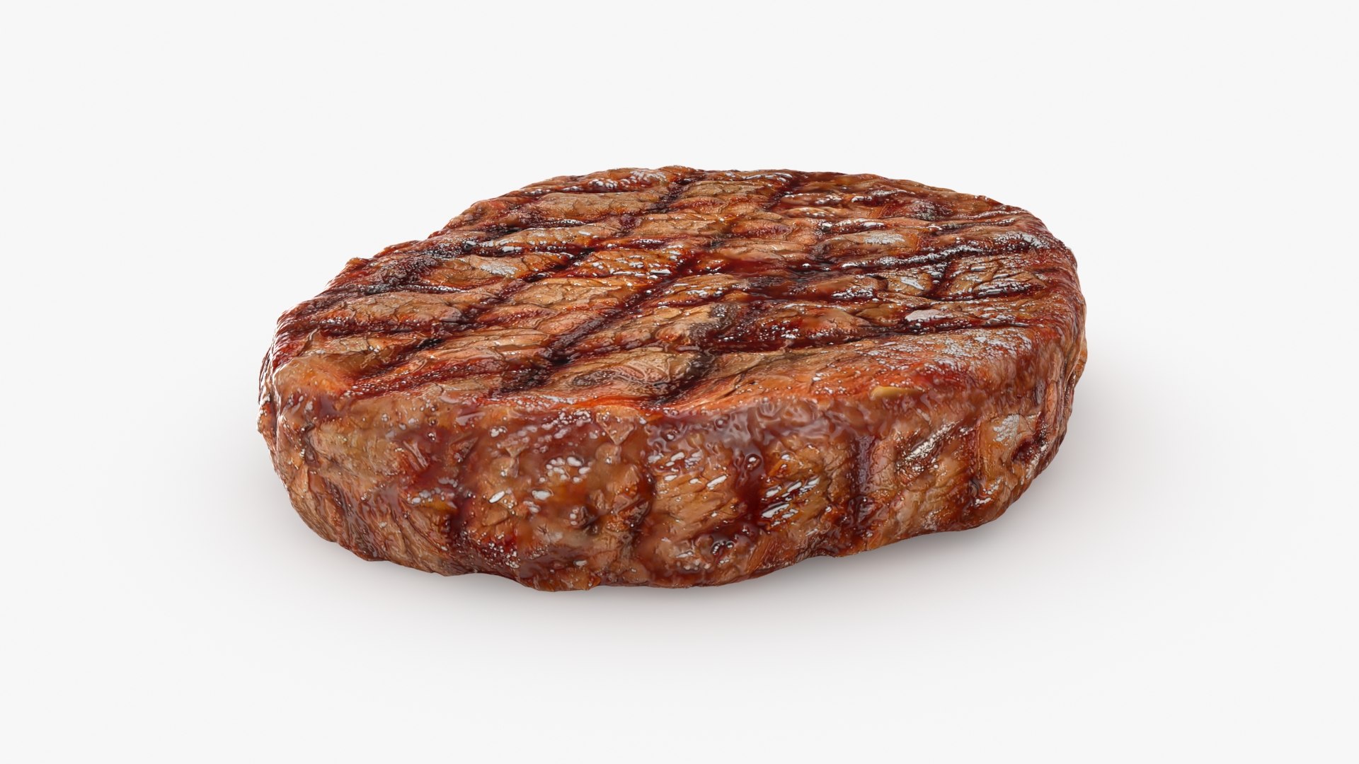 3D Grilled Beef Steak 2 - TurboSquid 2285331