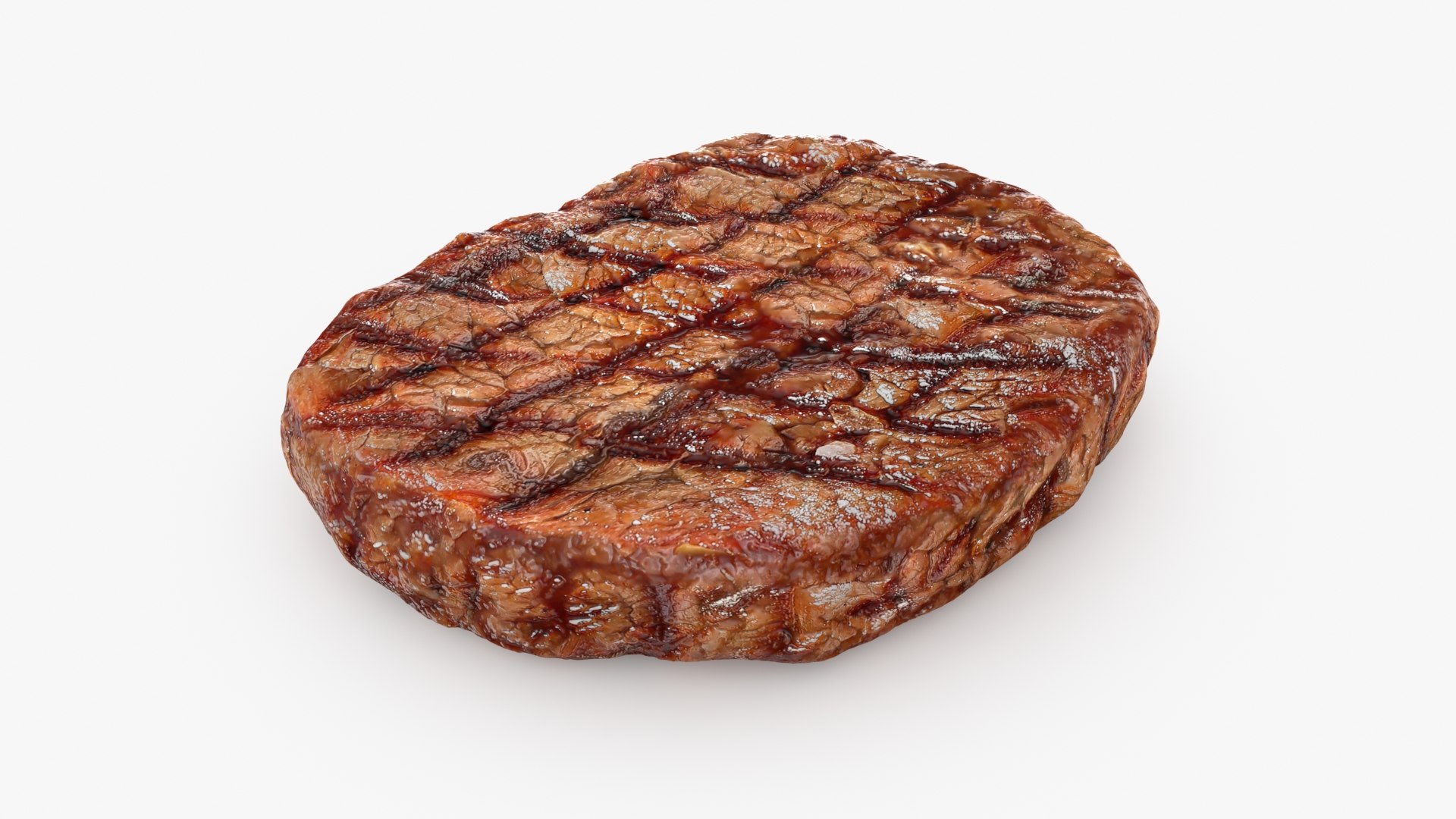 3D Grilled Beef Steak 2 - TurboSquid 2285331