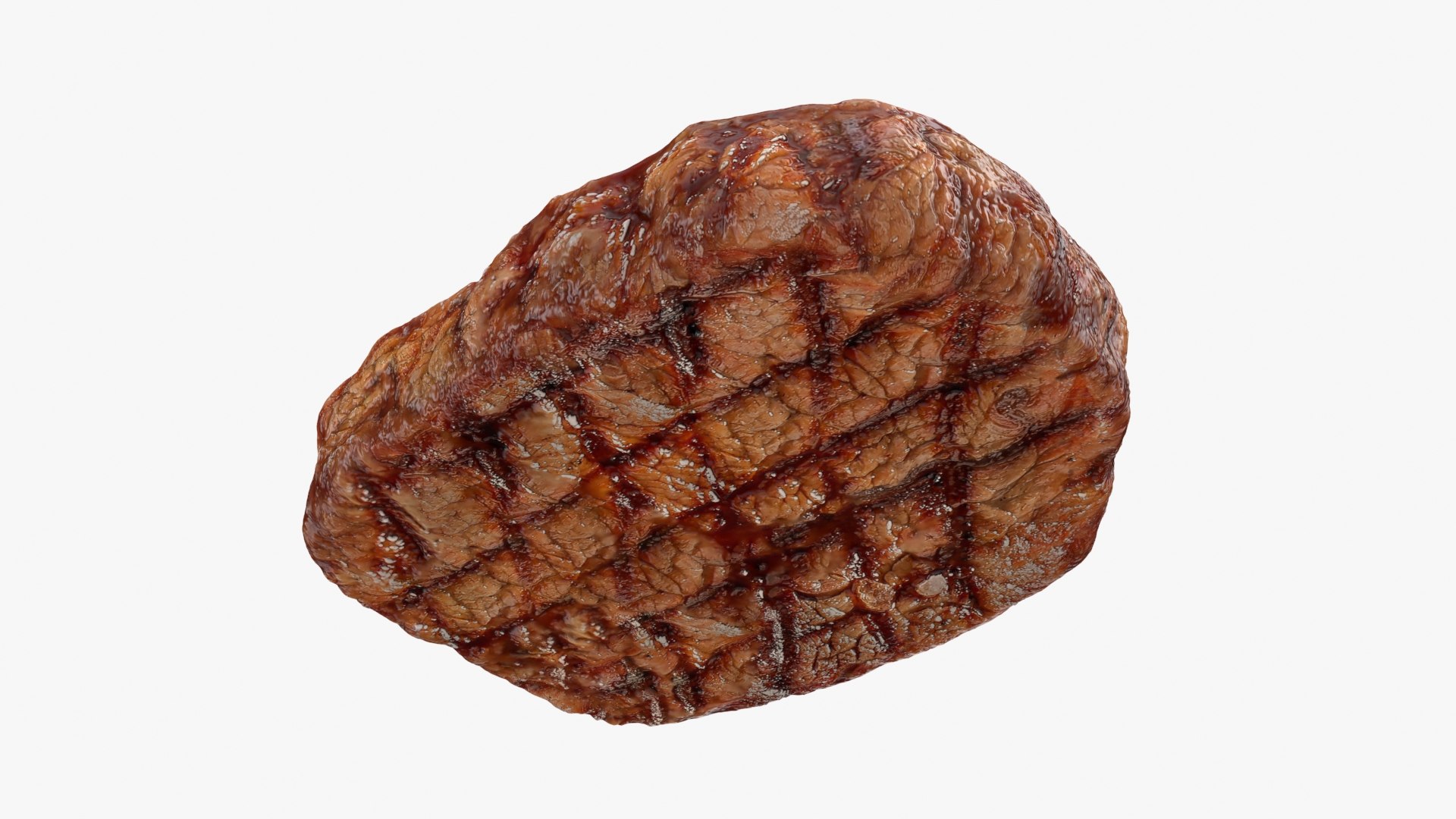 3D Grilled Beef Steak 2 - TurboSquid 2285331