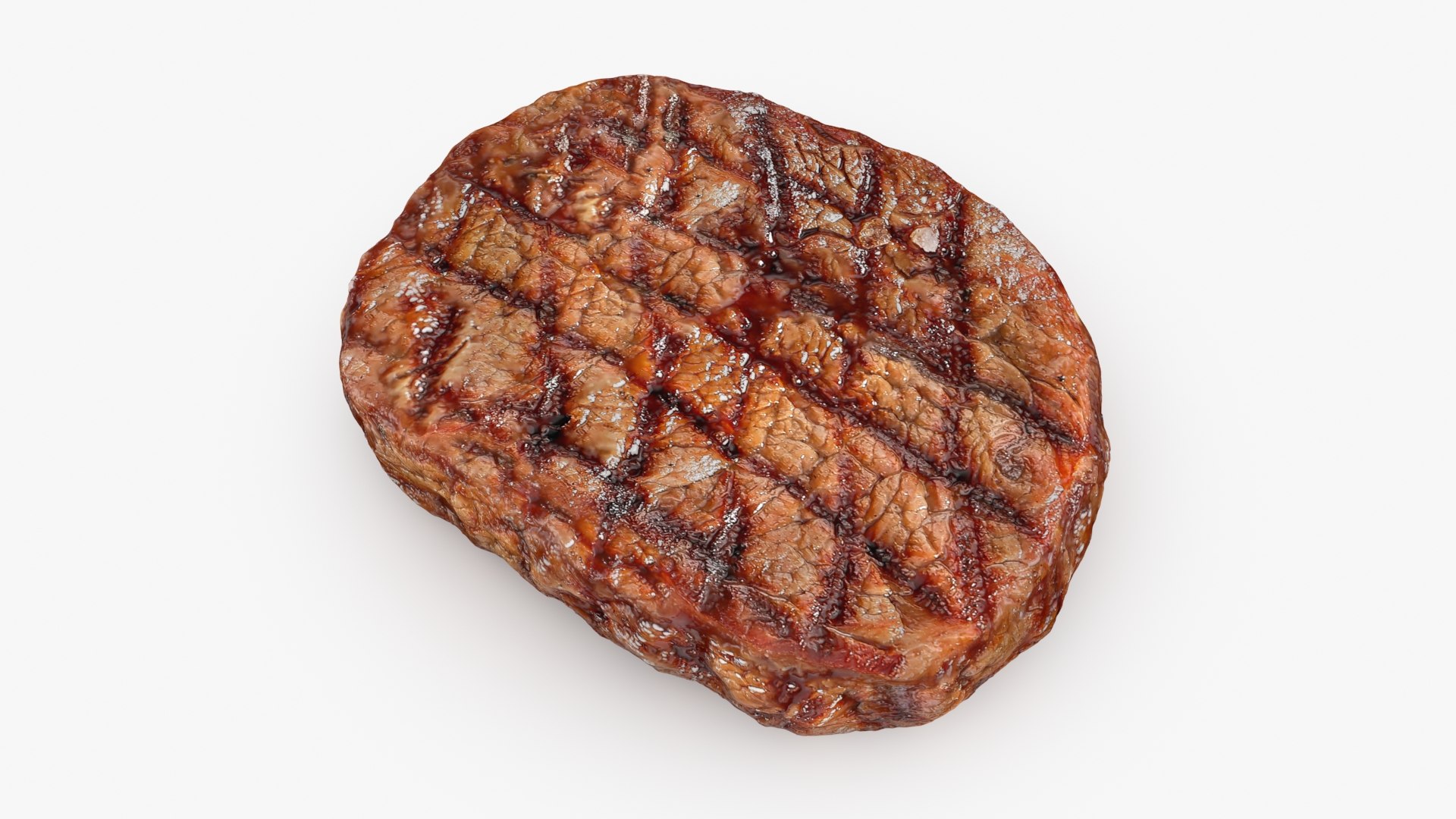 3D Grilled Beef Steak 2 - TurboSquid 2285331