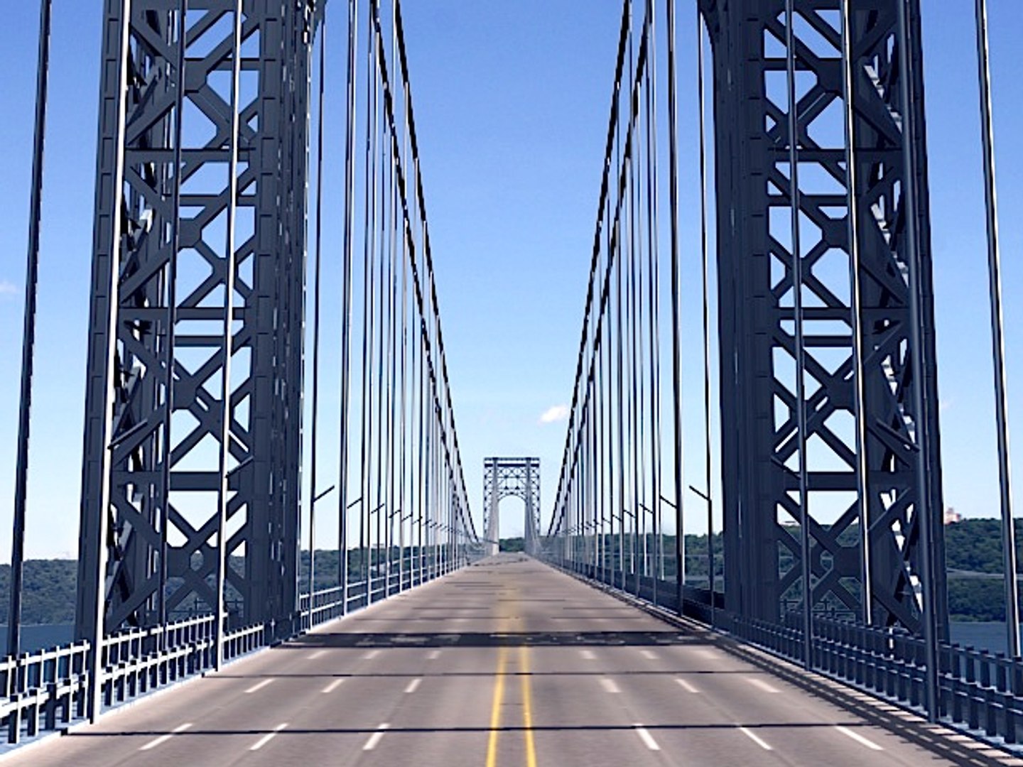 George Washington Bridge 3d Model