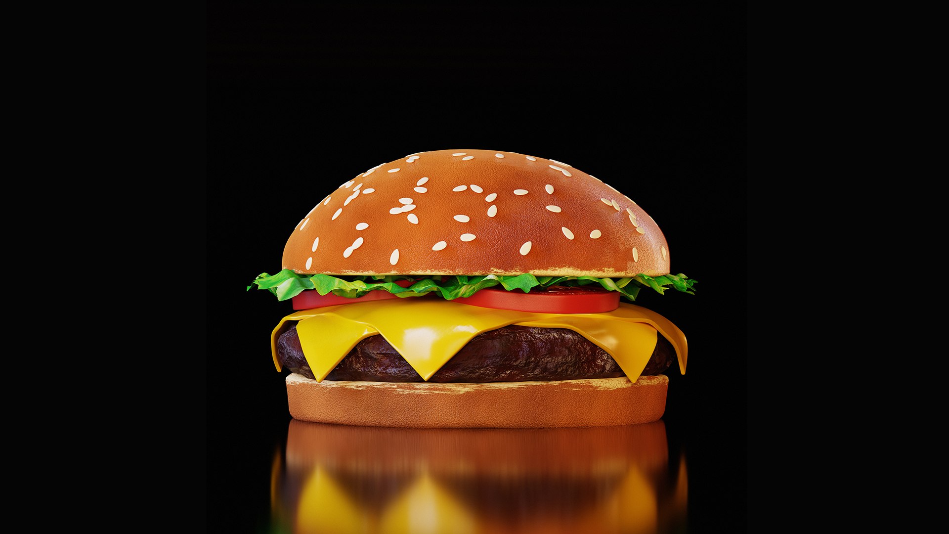 3D Realistic Burger Model - TurboSquid 2040474