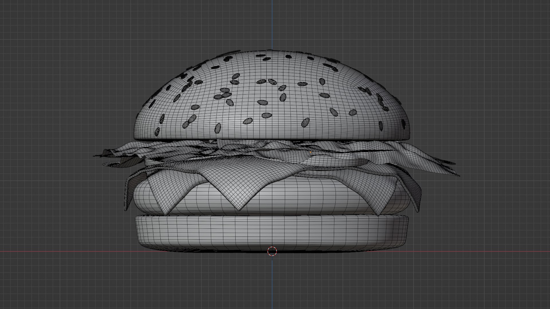 3D Realistic Burger Model - TurboSquid 2040474