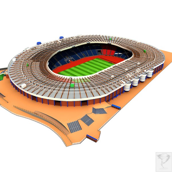 3d model hampden park stadium