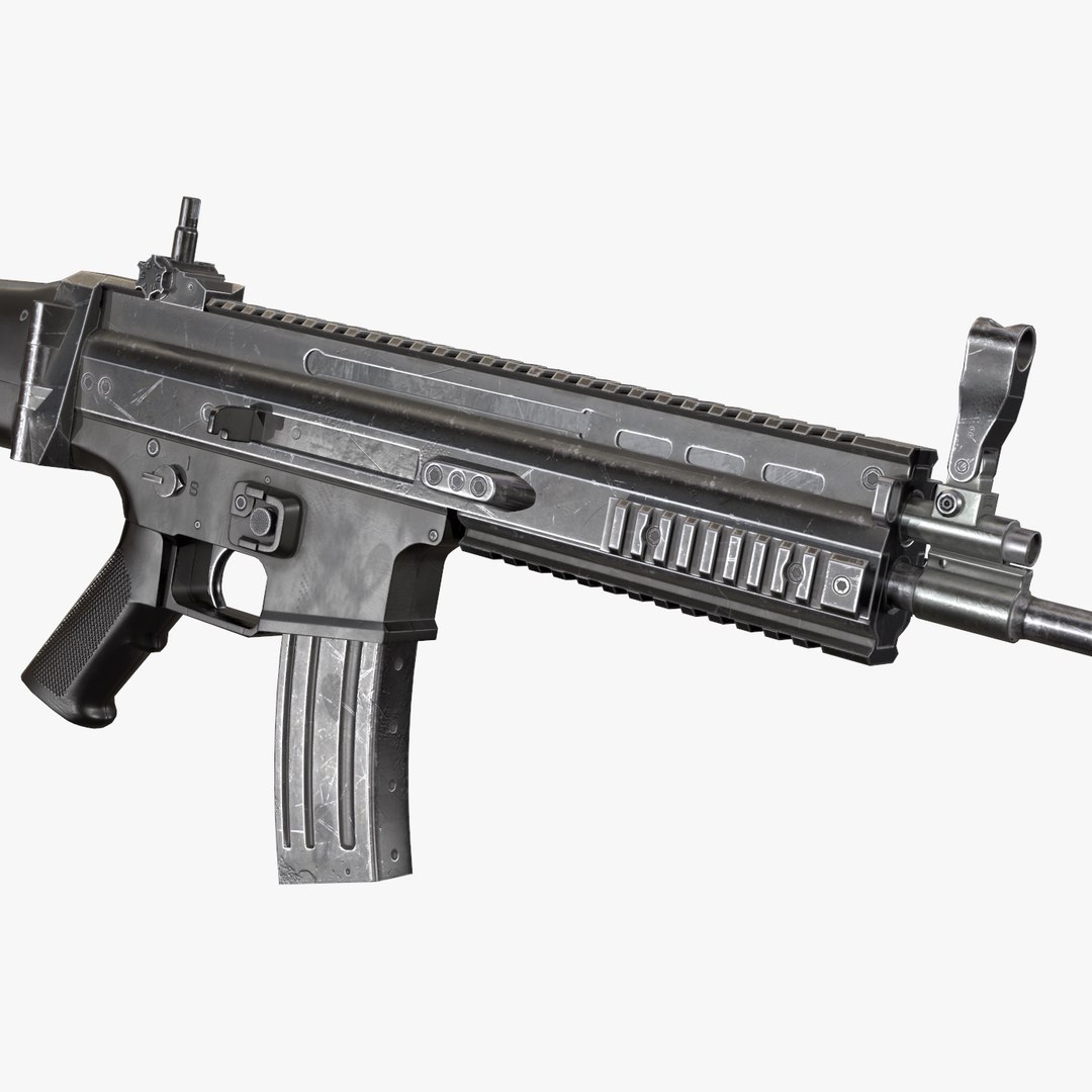 3D Fn Scar L Aaa - TurboSquid 1255201