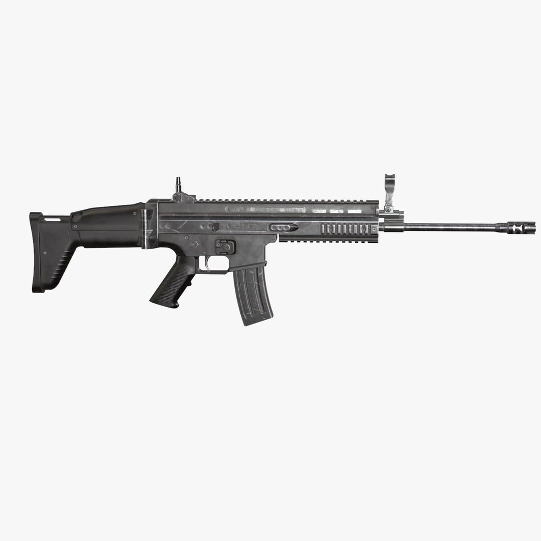 3D Fn Scar L Aaa - TurboSquid 1255201