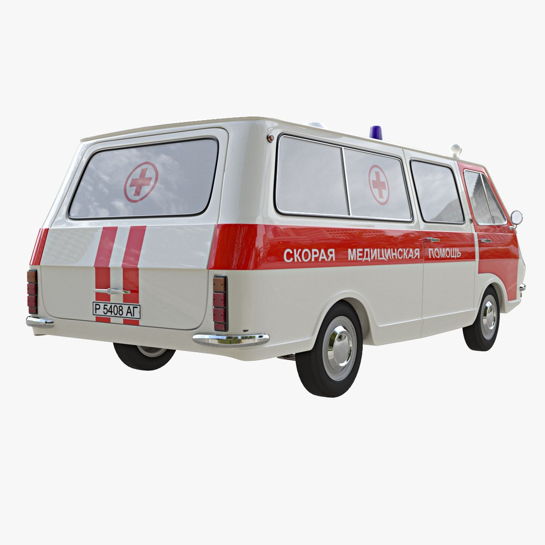 3D Raf Ambulance Model - TurboSquid 1232533