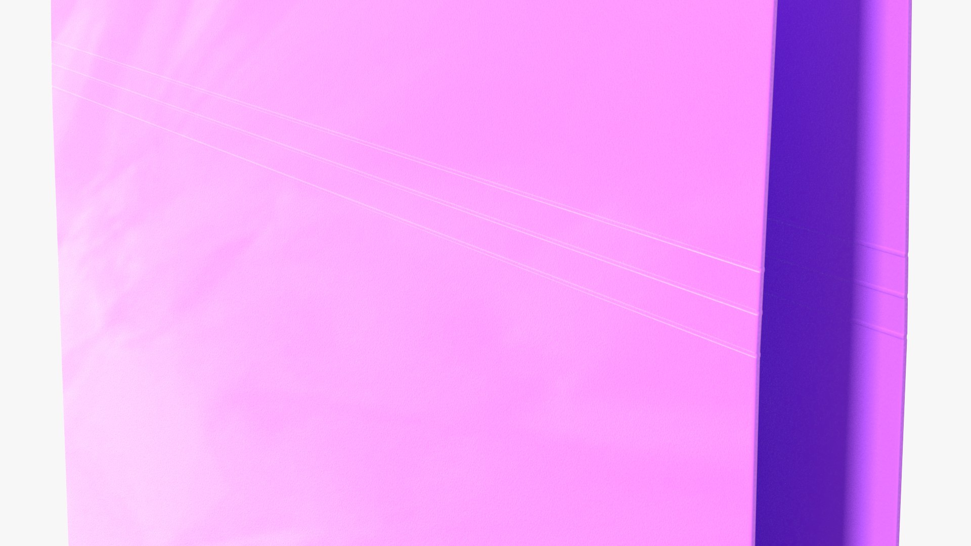 3D Model Plastic Folder Empty Closed - TurboSquid 1807001