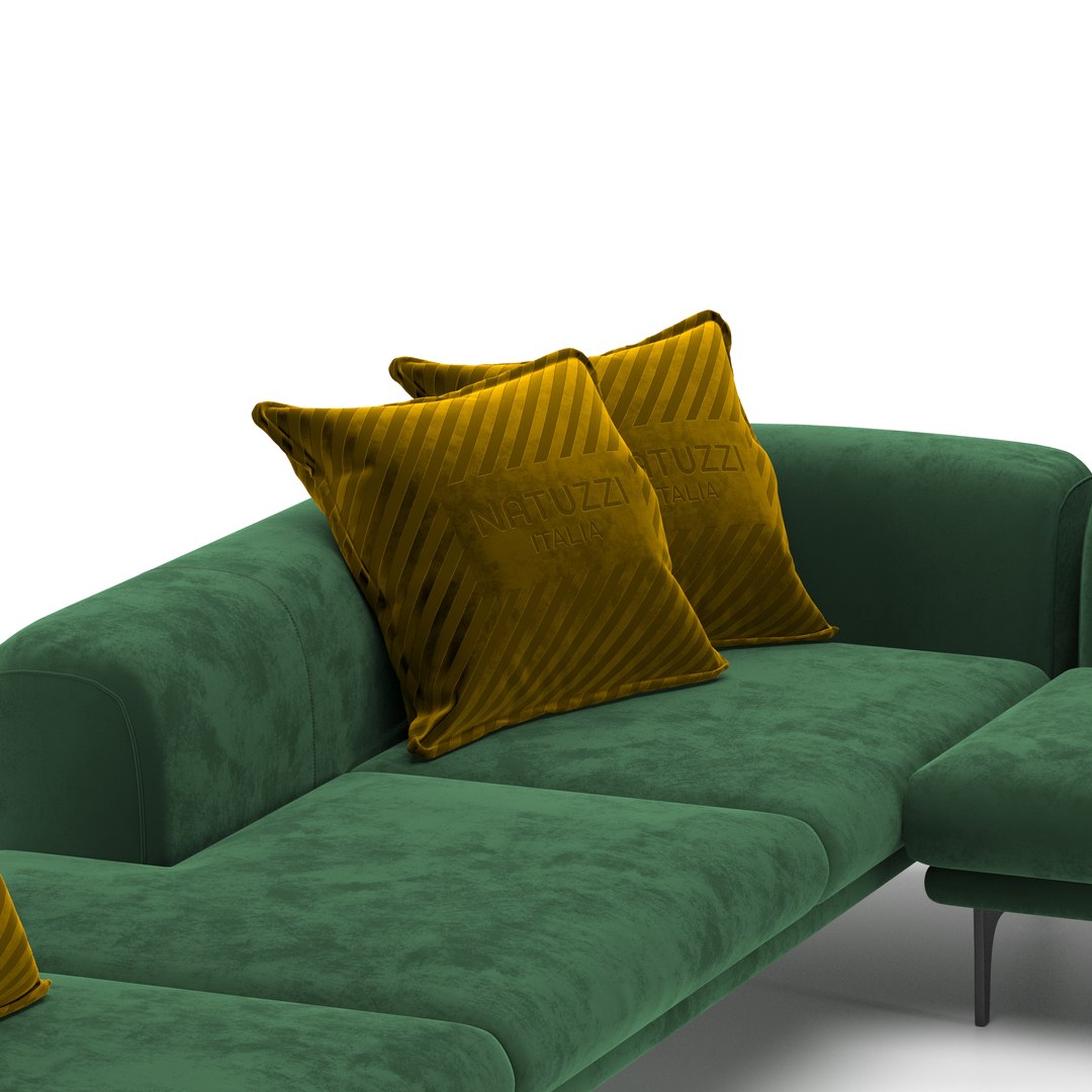 Oblo sofa, Natuzzi Italia 3D model - TurboSquid 1721951