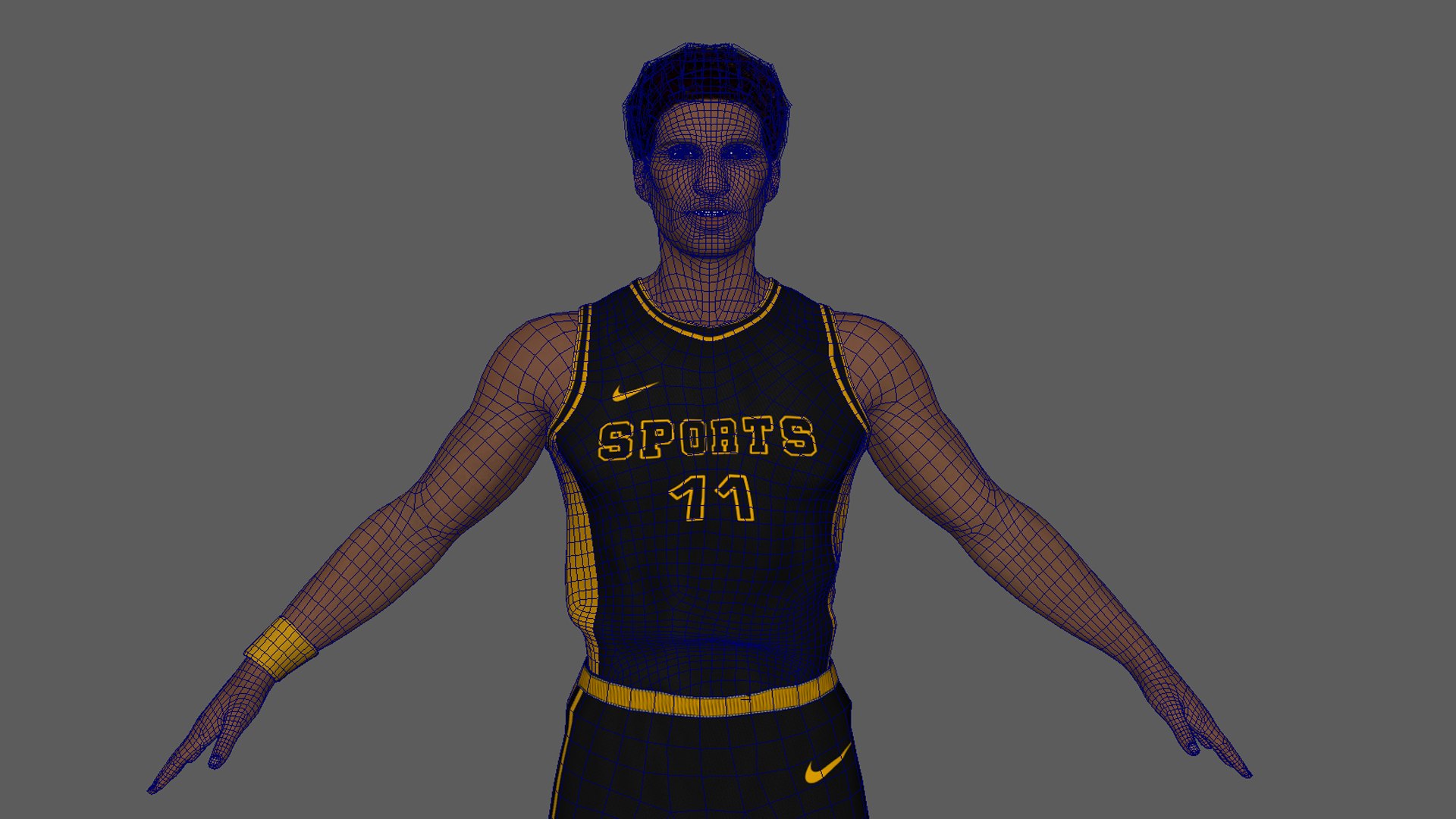 3D Model Basketball Player Black Player 02 - TurboSquid 1771919