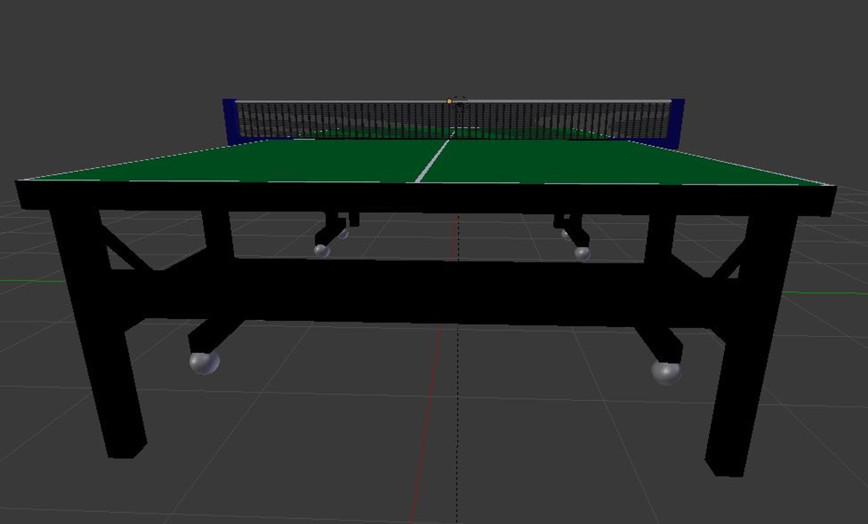Table Tennis 3D Model - TurboSquid 1395516