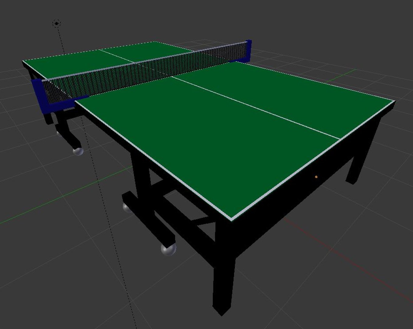 Table Tennis 3D Model - TurboSquid 1395516