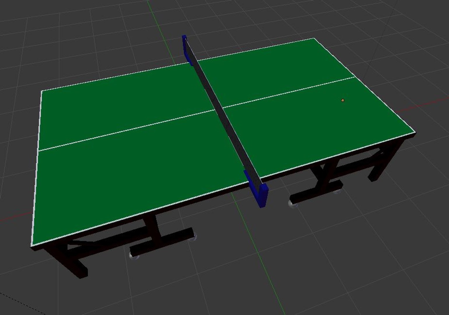 Table Tennis 3D Model - TurboSquid 1395516