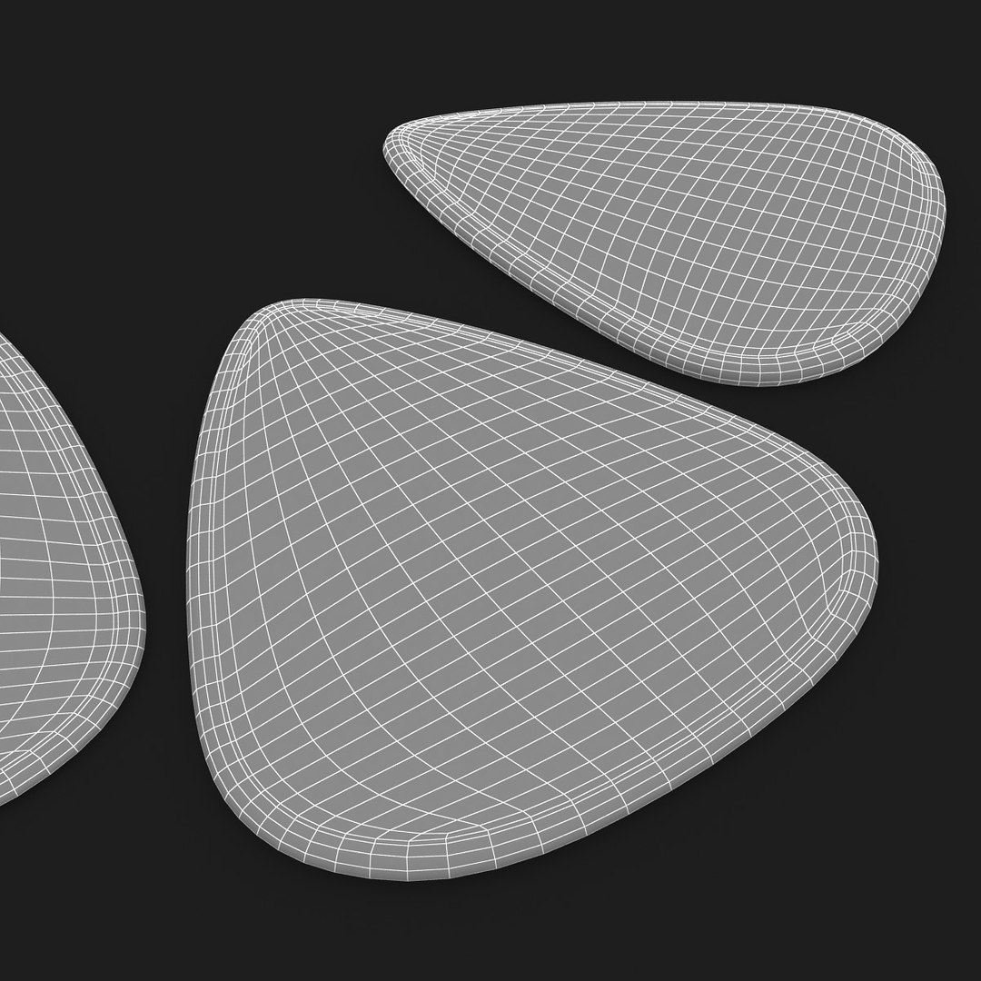 3d Model Plectrum 02