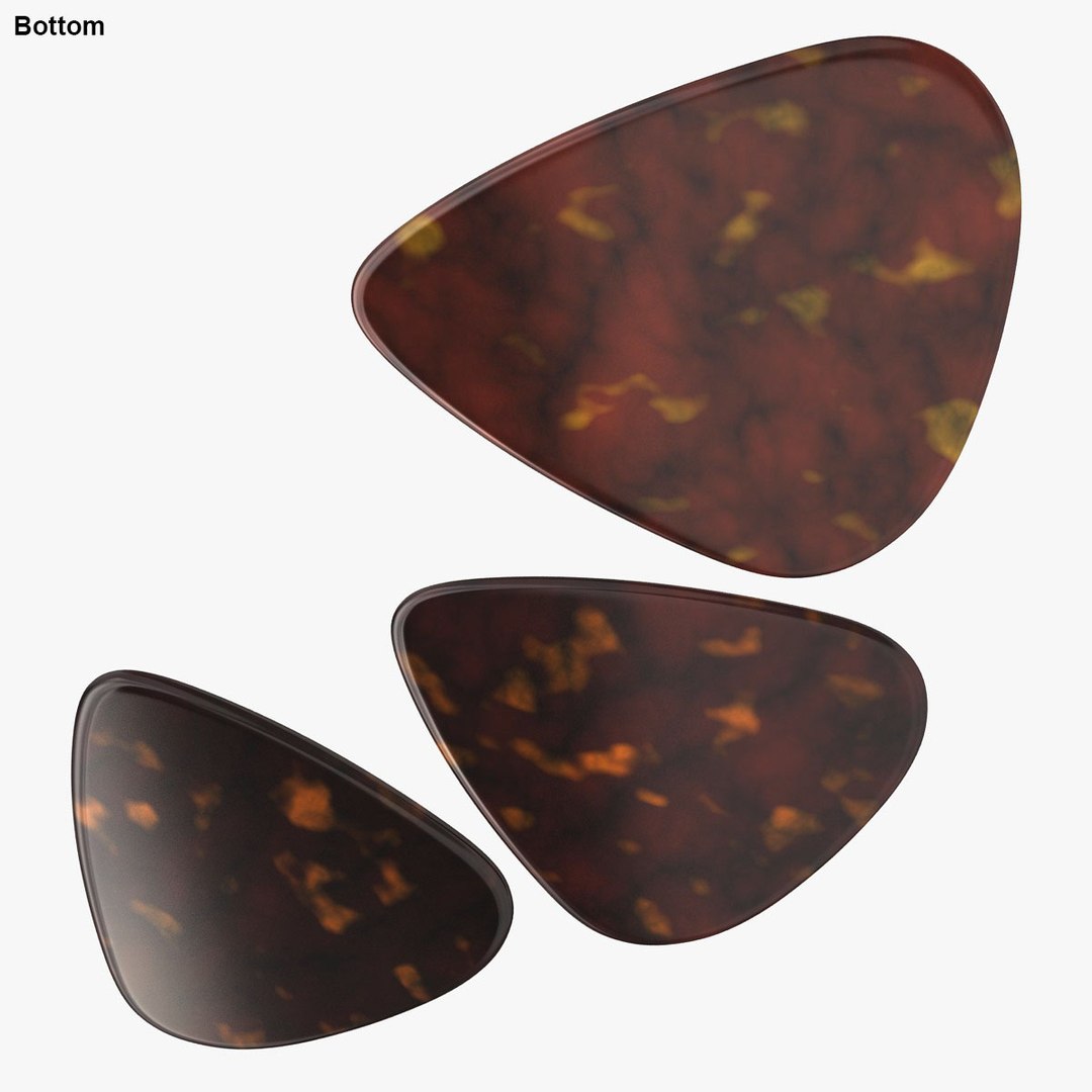 3d Model Plectrum 02