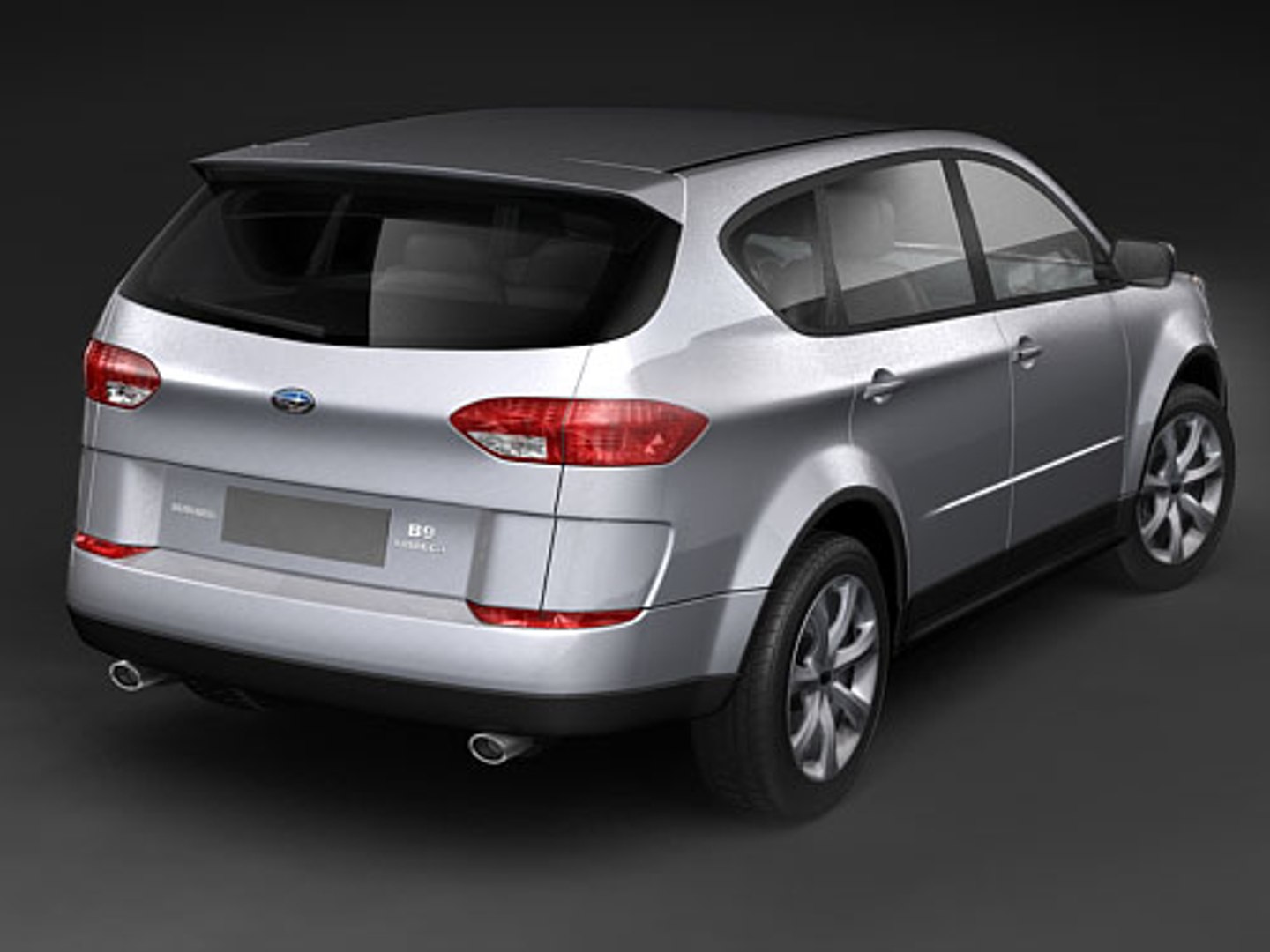 Subaru B9 Tribeca Suv 3d Model