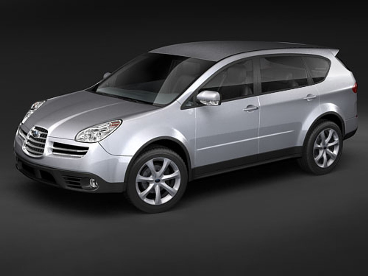 Subaru B9 Tribeca Suv 3d Model