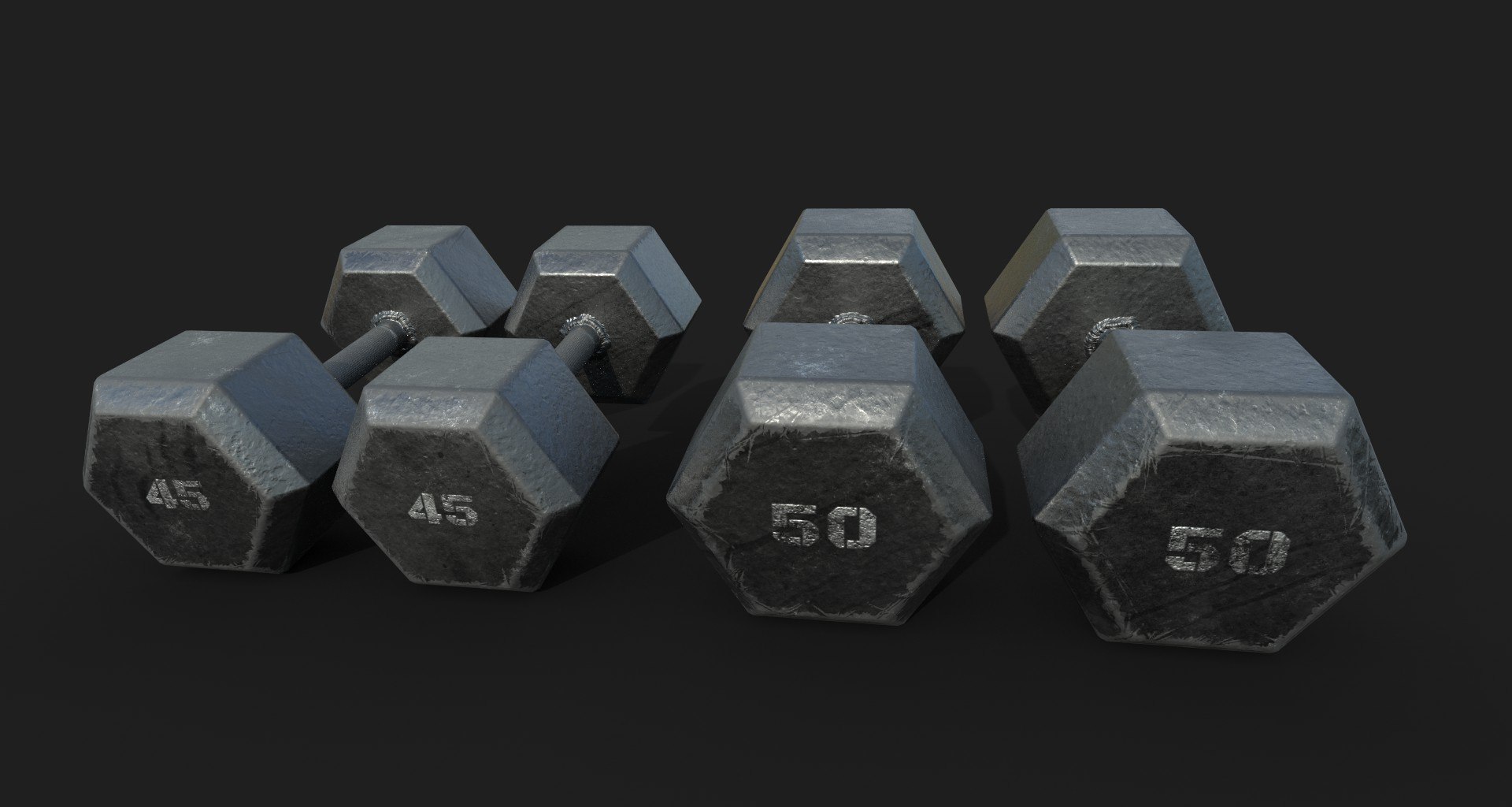 3D model Complete Weight Rack - TurboSquid 2177701