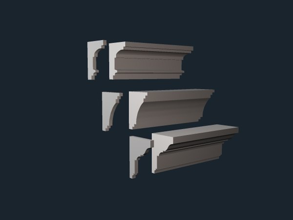 Cornice 3D Models for Download | TurboSquid