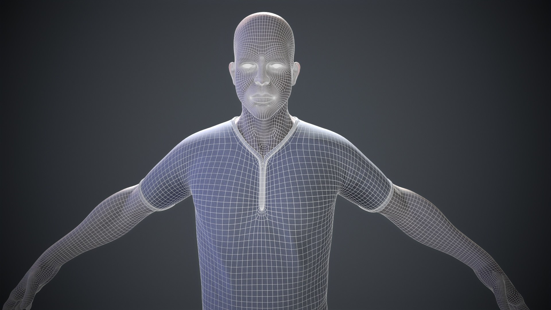 3D Male Body Lowpoly Model - TurboSquid 2070693