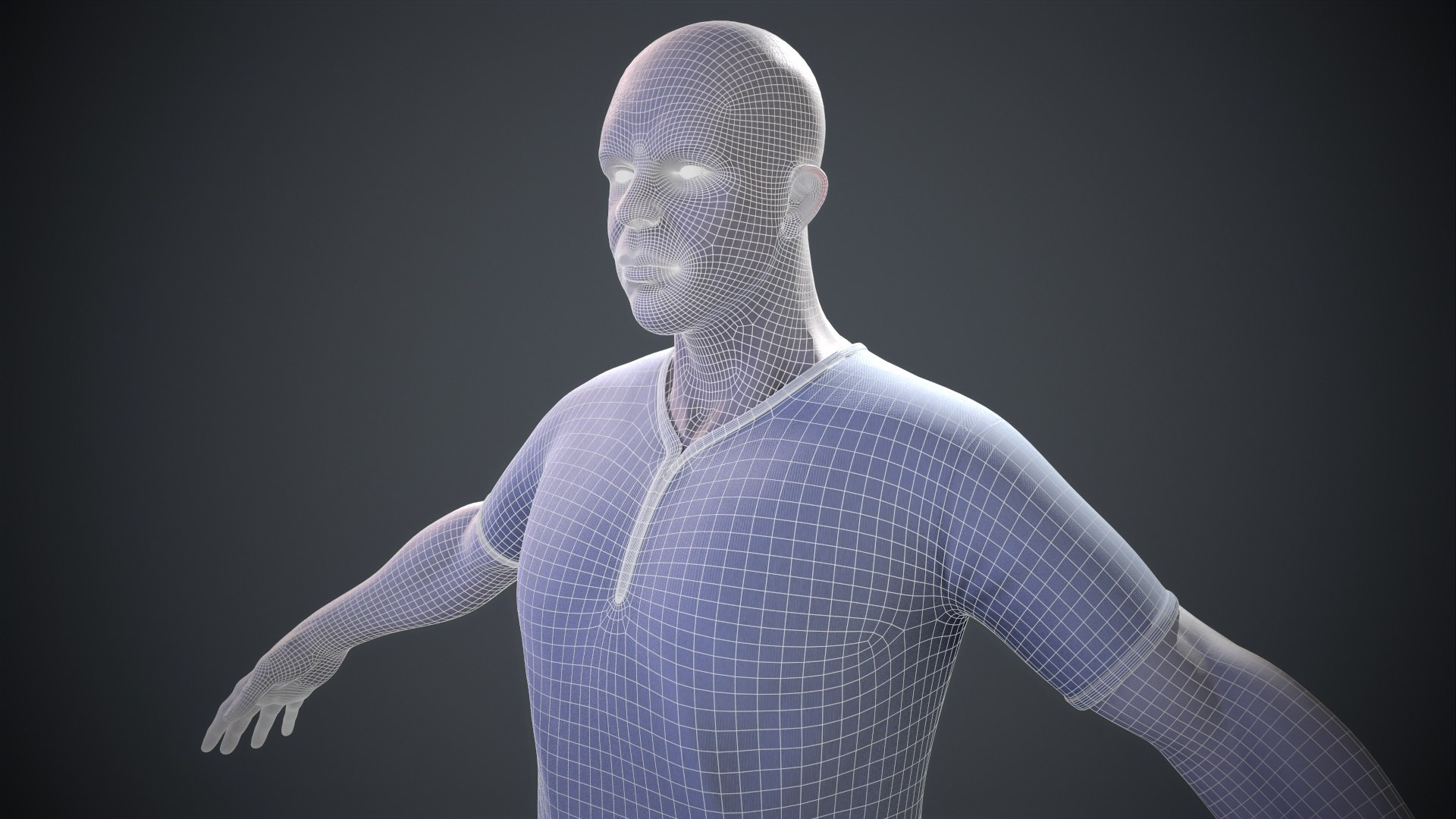 3D Male Body Lowpoly Model - TurboSquid 2070693