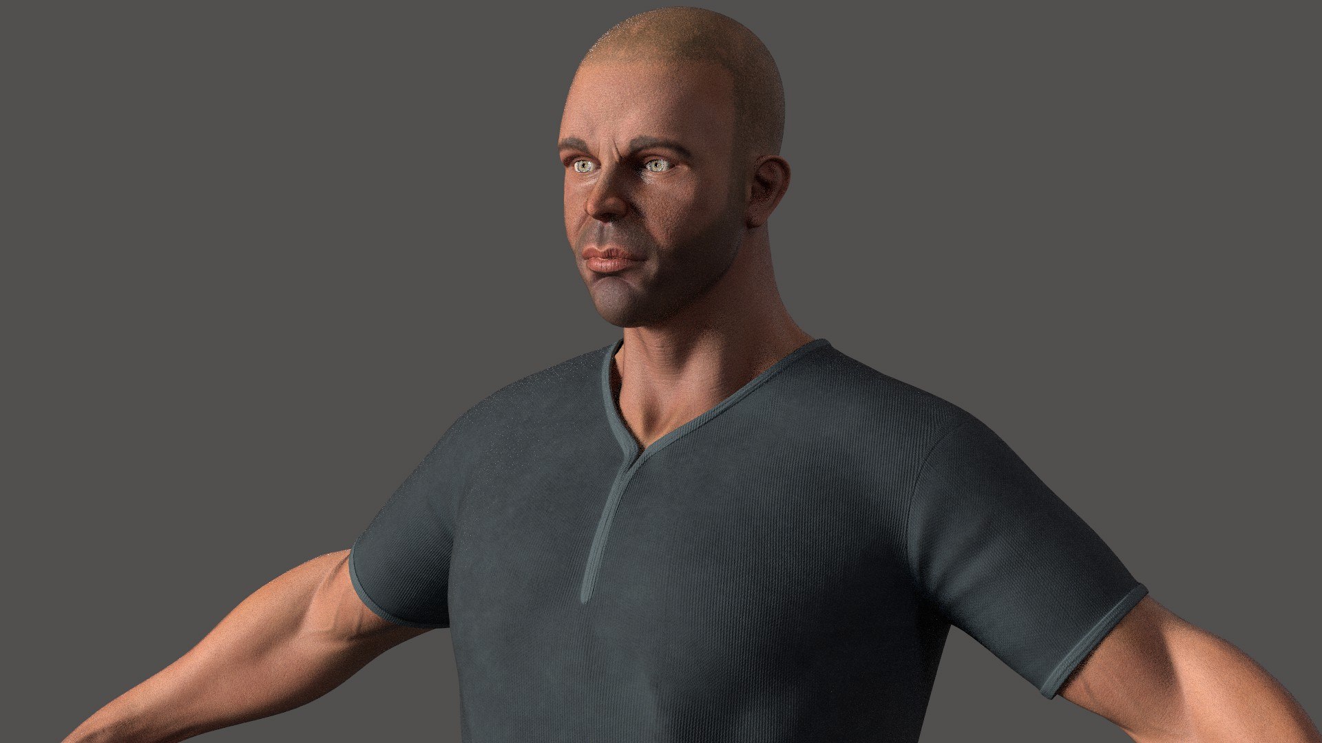 3D Male Body Lowpoly Model - TurboSquid 2070693