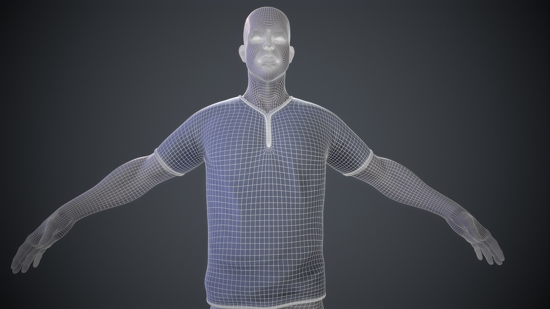 3D Male Body Lowpoly Model - TurboSquid 2070693