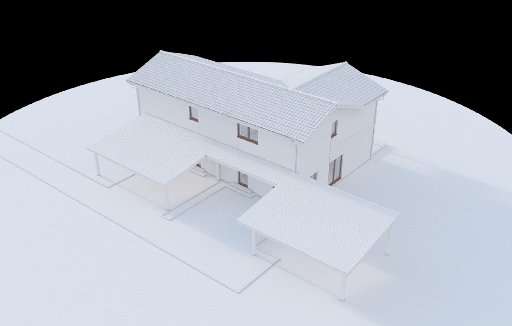 Story house 3D model - TurboSquid 1376861