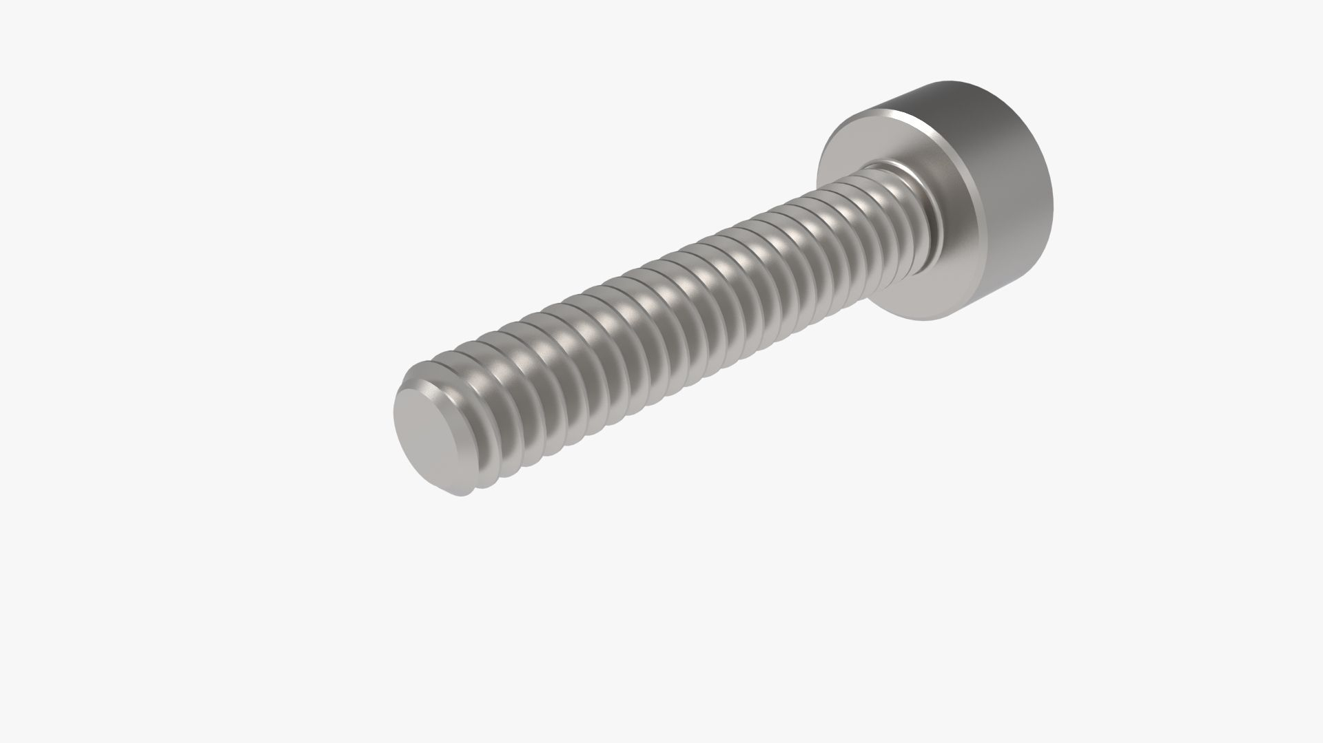 SOCKET HEAD CAP SCREW M2 3D model - TurboSquid 2177025