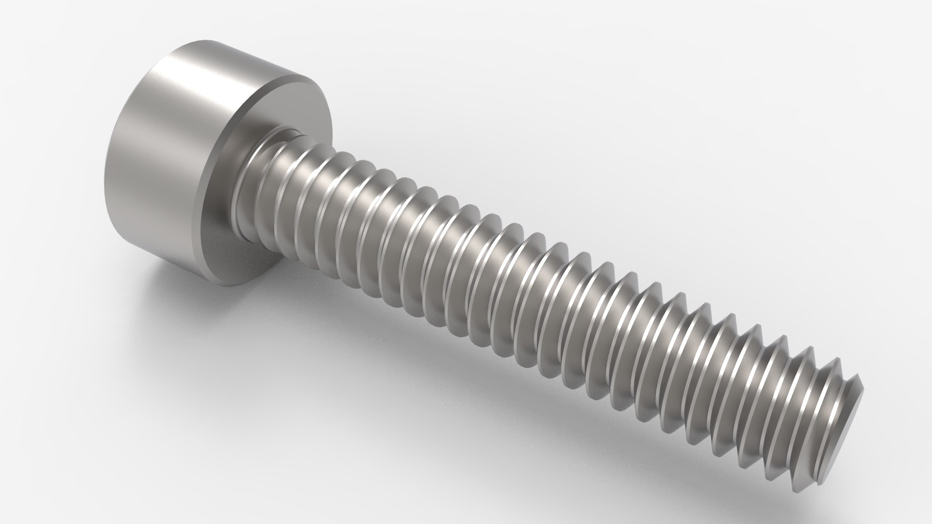 SOCKET HEAD CAP SCREW M2 3D model - TurboSquid 2177025