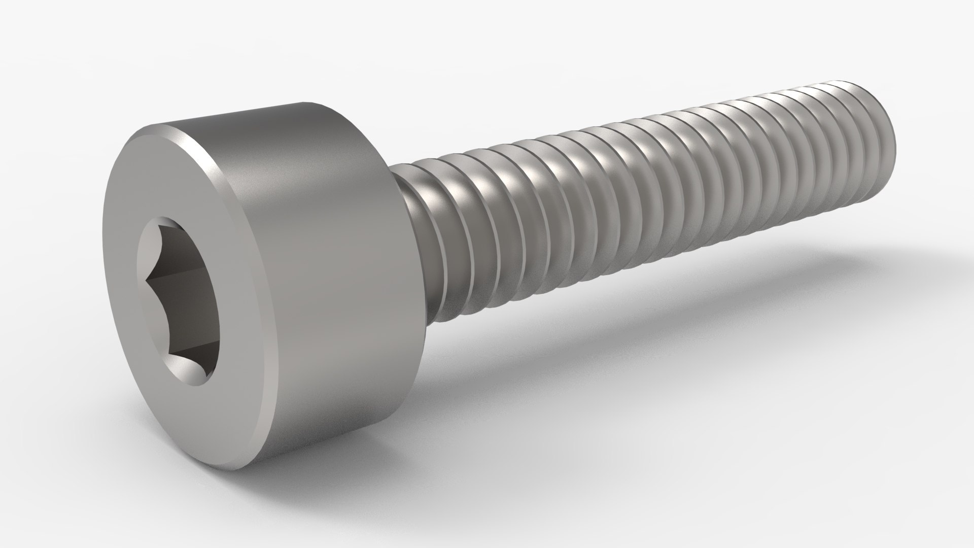 SOCKET HEAD CAP SCREW M2 3D model - TurboSquid 2177025