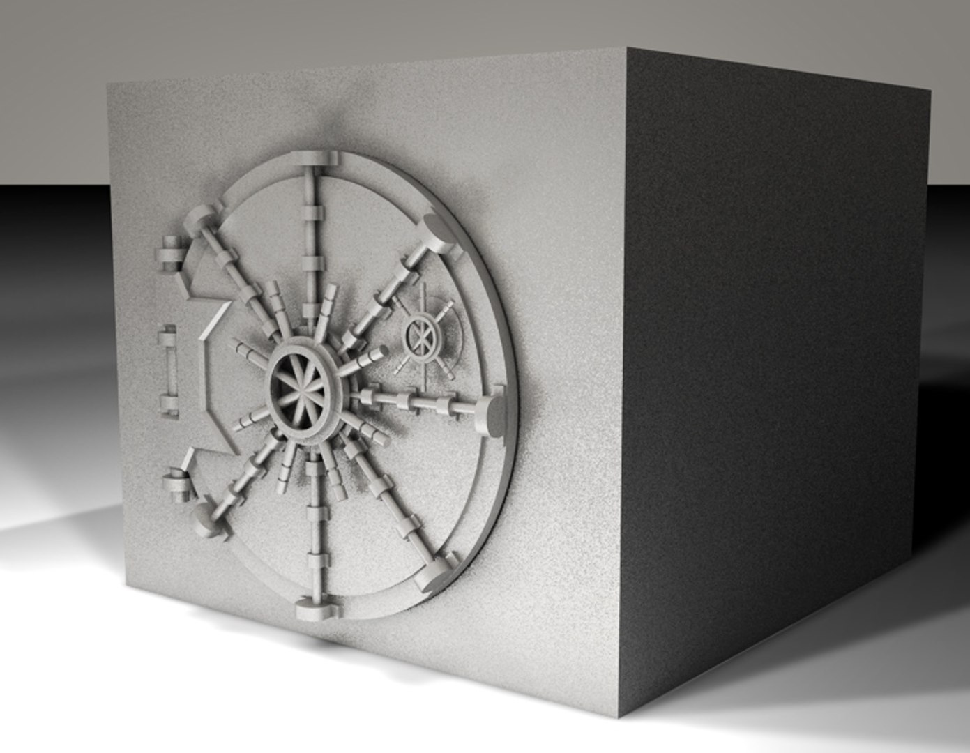 Bank Vault 3d Dxf