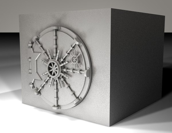 bank vault 3d dxf