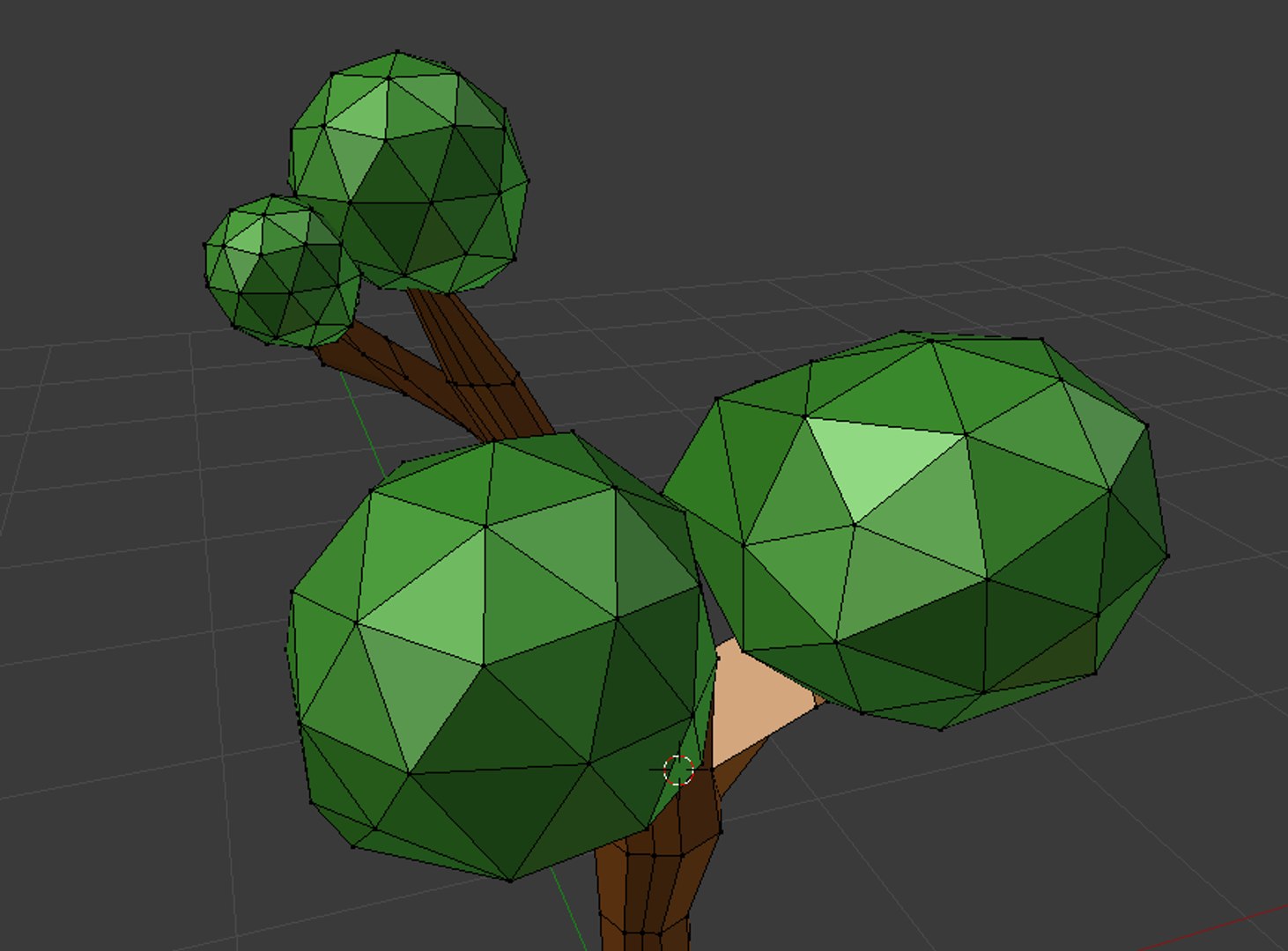 Low-poly Oak Tree 3D - TurboSquid 1317918