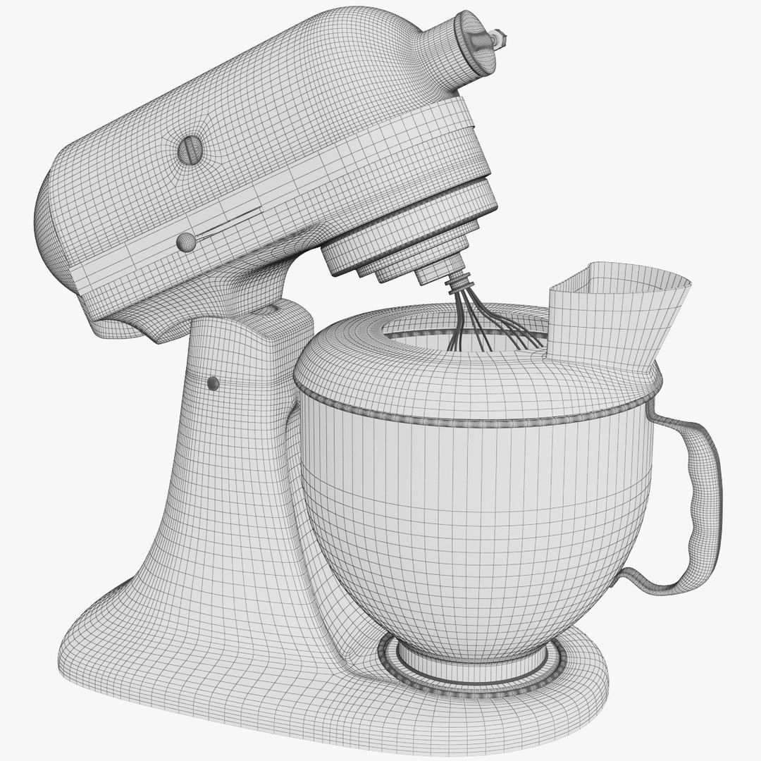 3d Kitchen Aid Mixer Model