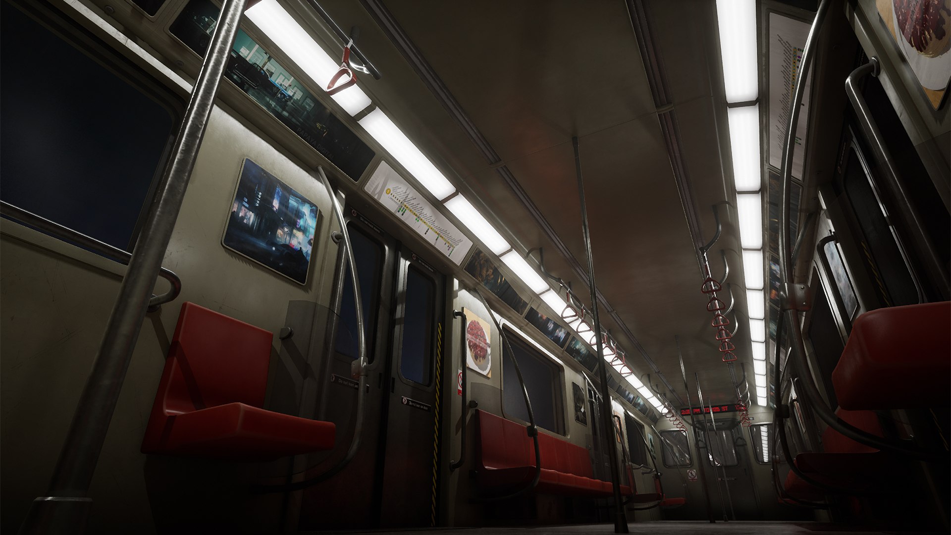 3D Model Subway Interior - TurboSquid 2250940