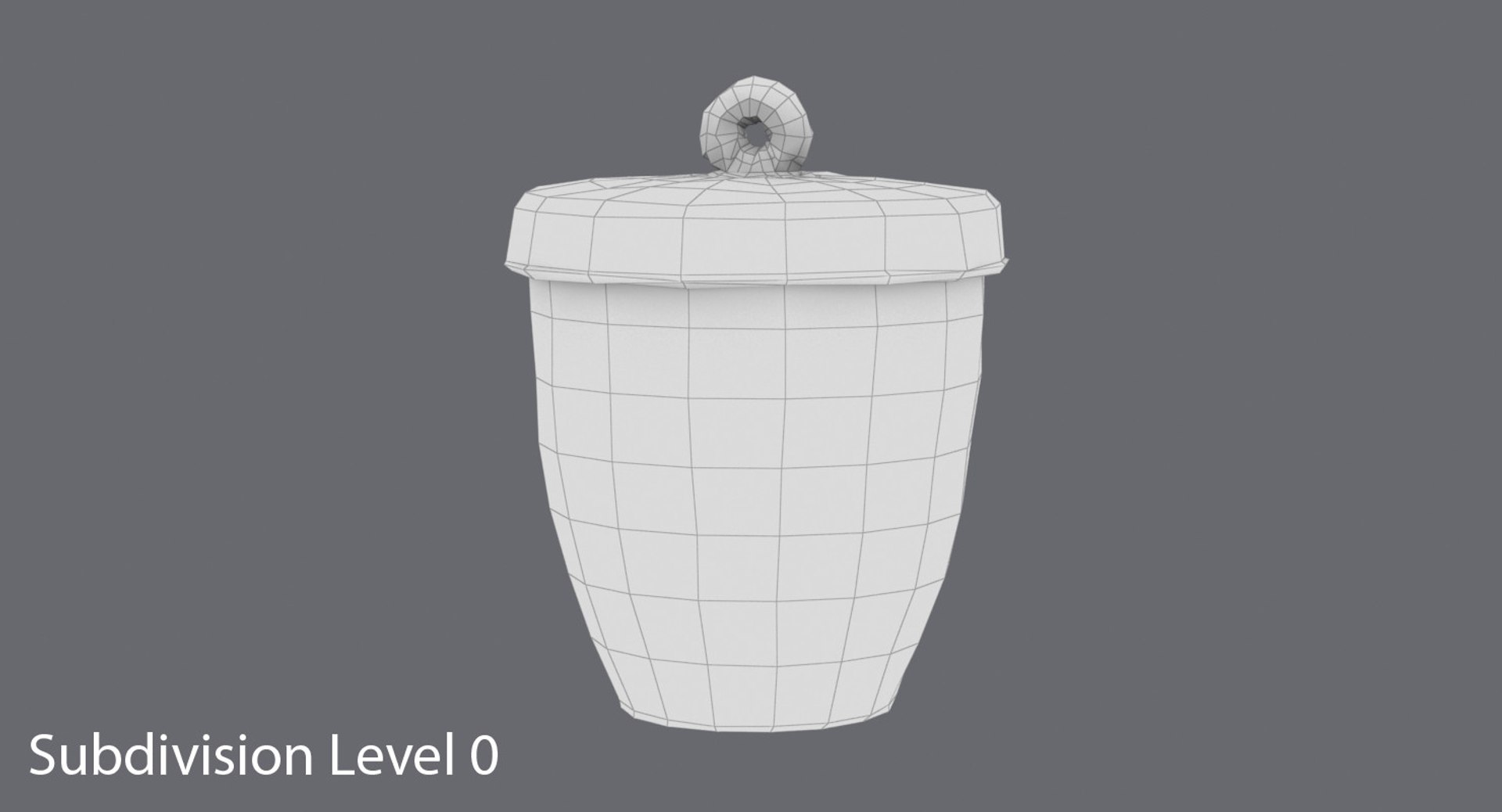 3d Max Crucible-and-cover