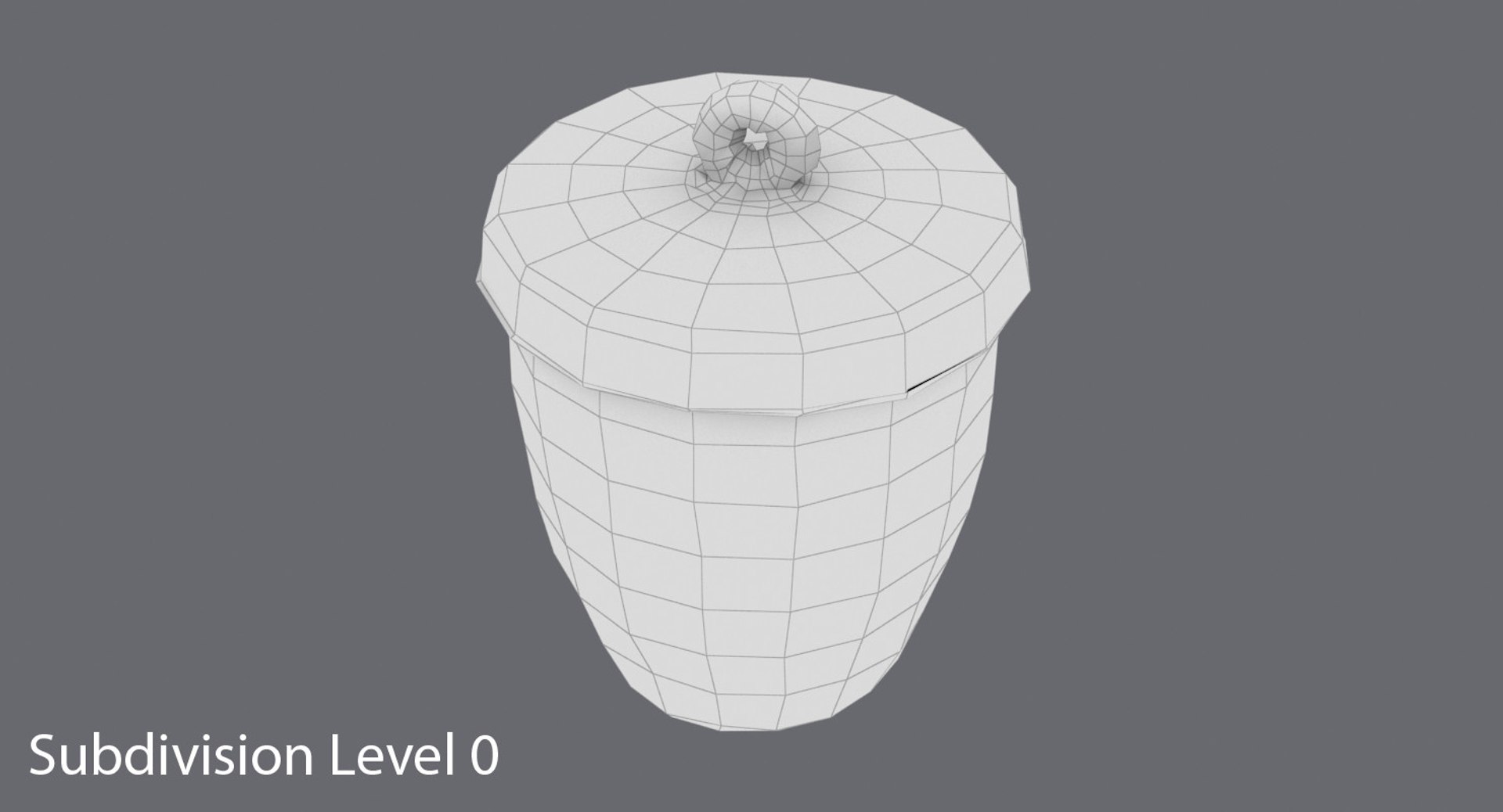 3d Max Crucible-and-cover