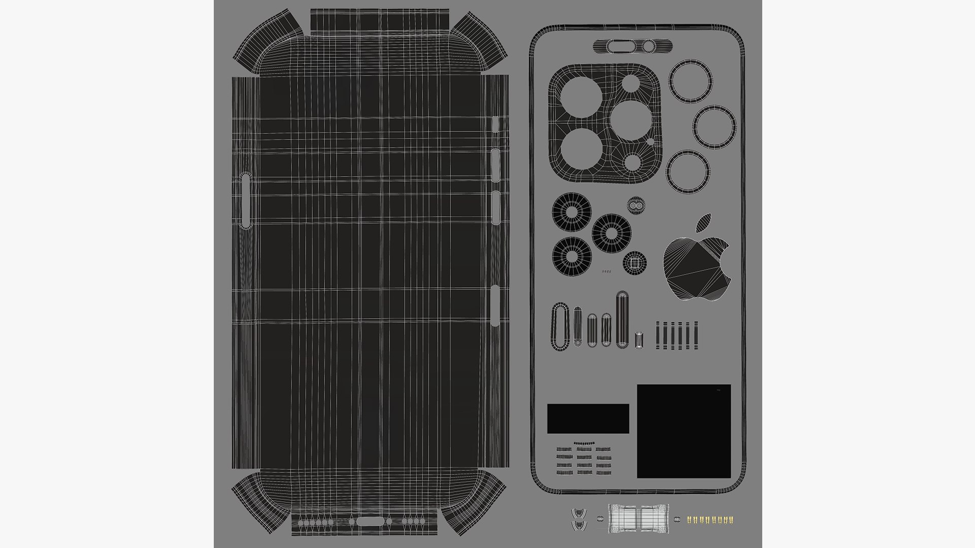 3D iPhone 14 Pro Max All Colors - TurboSquid 2118045